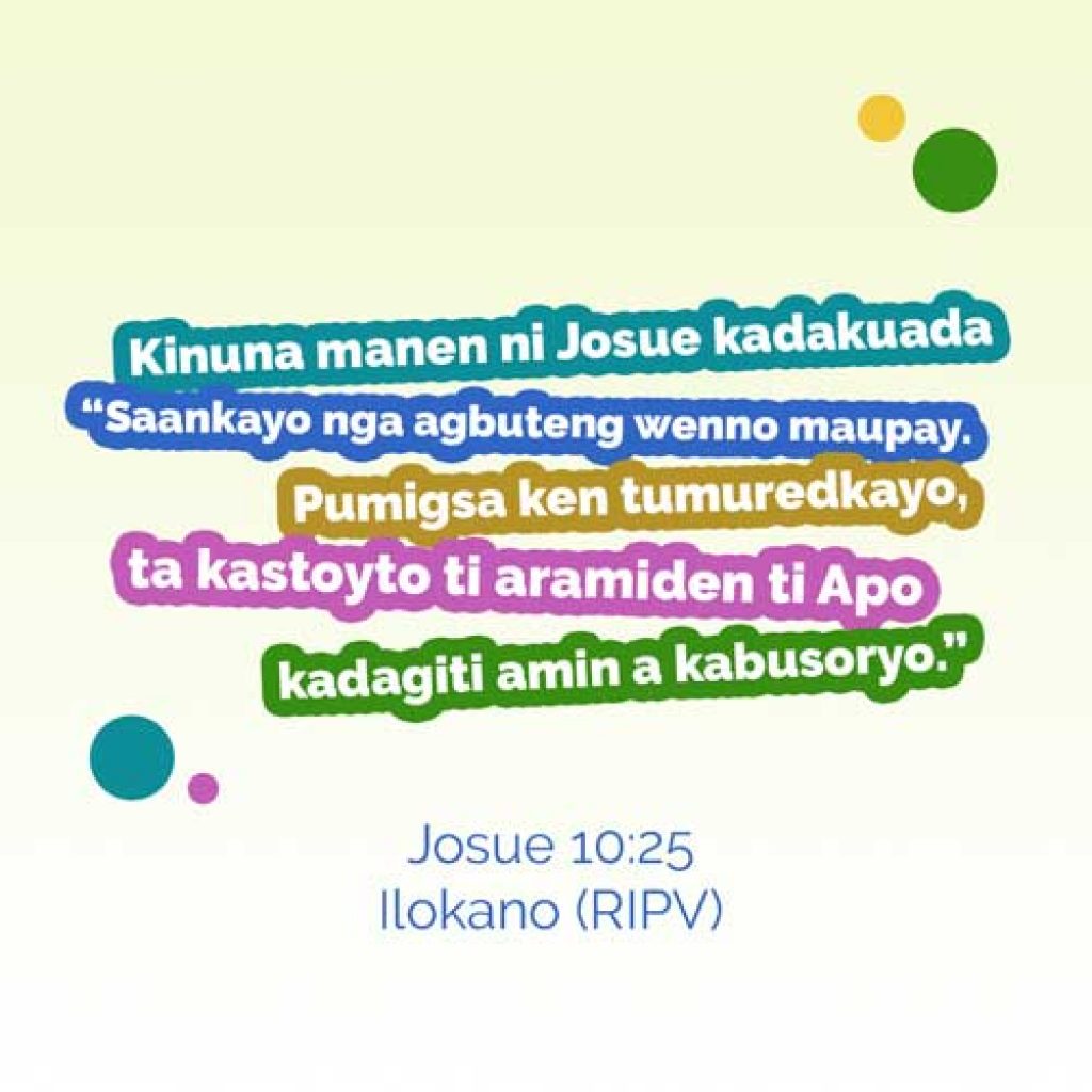 Ilokano - Filipino Children's Bible Project