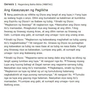 tagalog bible - Filipino Children's Bible Project