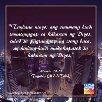 Tagalog Bible | Holy Bible for Children | Filipino Children's Bible Project